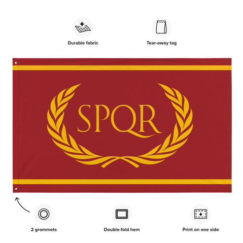 Roman Empire Flag – Emporium Romanum