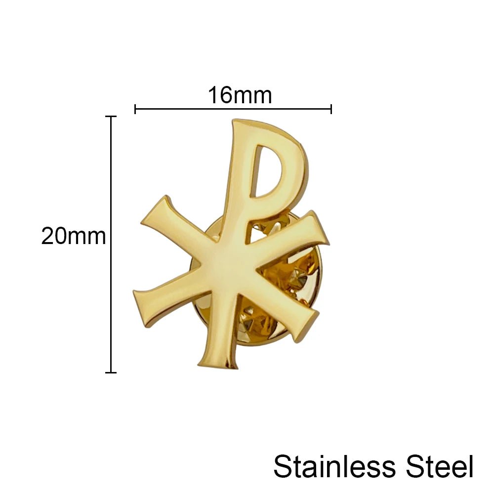 Chi-Rho Symbol Pin – Emporium Romanum